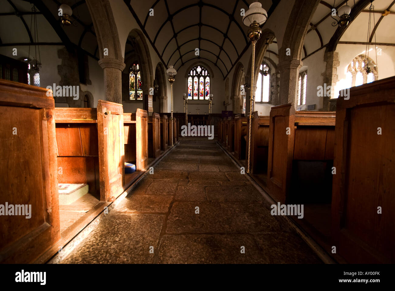 Brentor church interior hi-res stock photography and images - Alamy