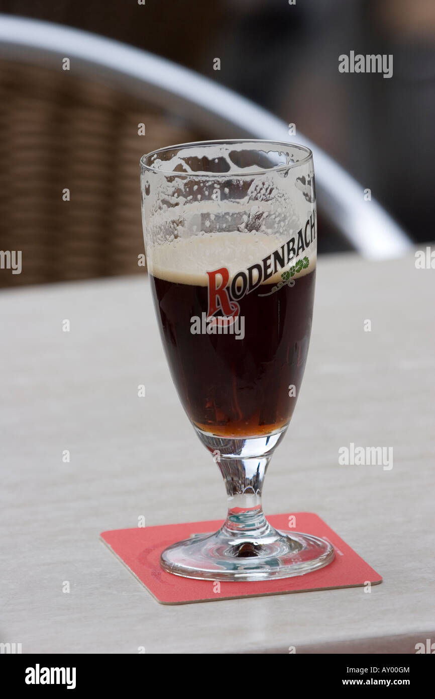 Rodenbach Beer Antwerp Belgium Stock Photo - Alamy