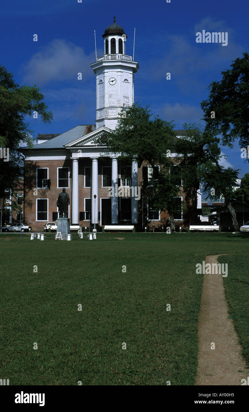 Paramaribo the cityhall The historic inner city is a world heritage ...