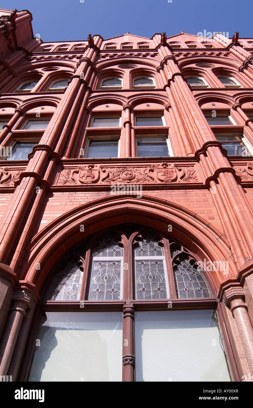red brick ornate building Stock Photo - Alamy