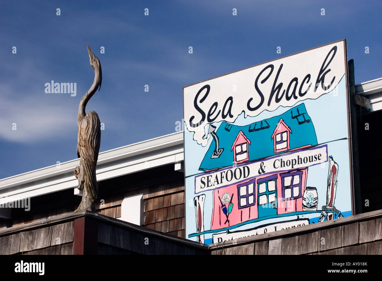Sea Shack restaurant on the Oregon coast Stock Photo - Alamy