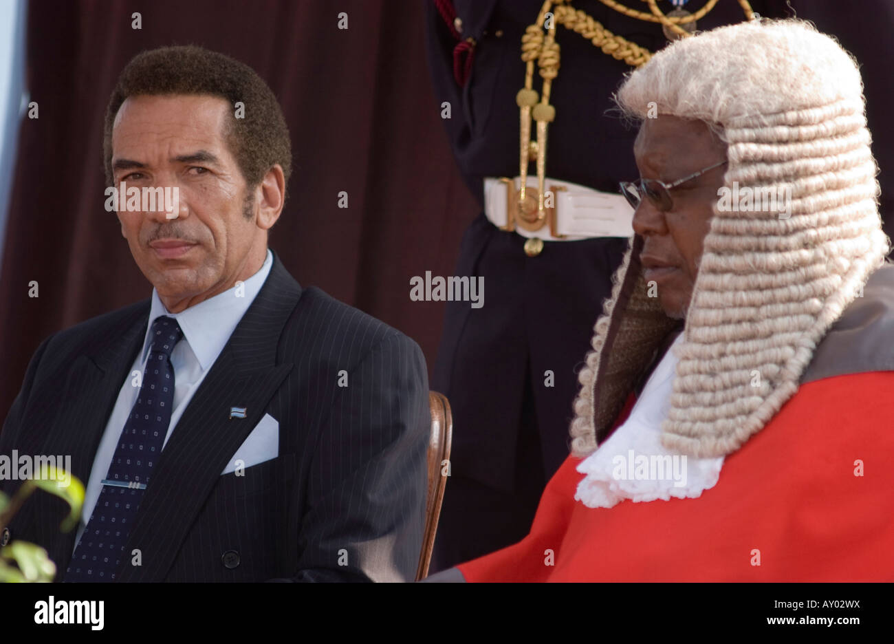 Inauguration of Seretse Khama Ian Khama fourth President of The ...
