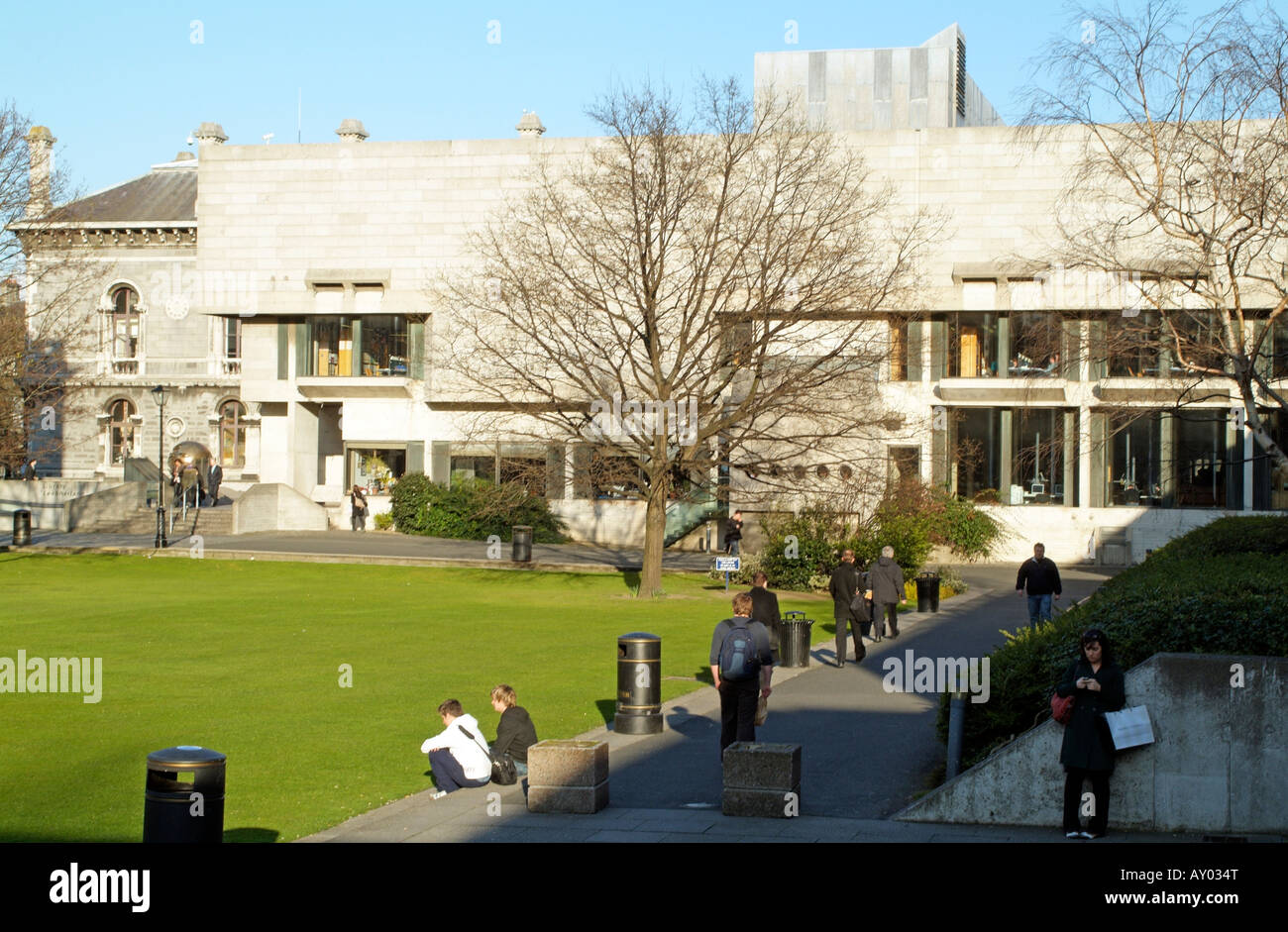 Trinity College Dublin Ireland The Berkeley Library Building and ...
