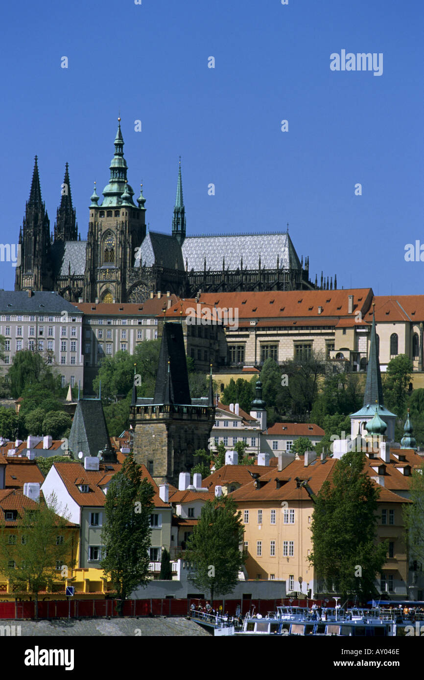 Czech Republic Prague Castle Stock Photo - Alamy