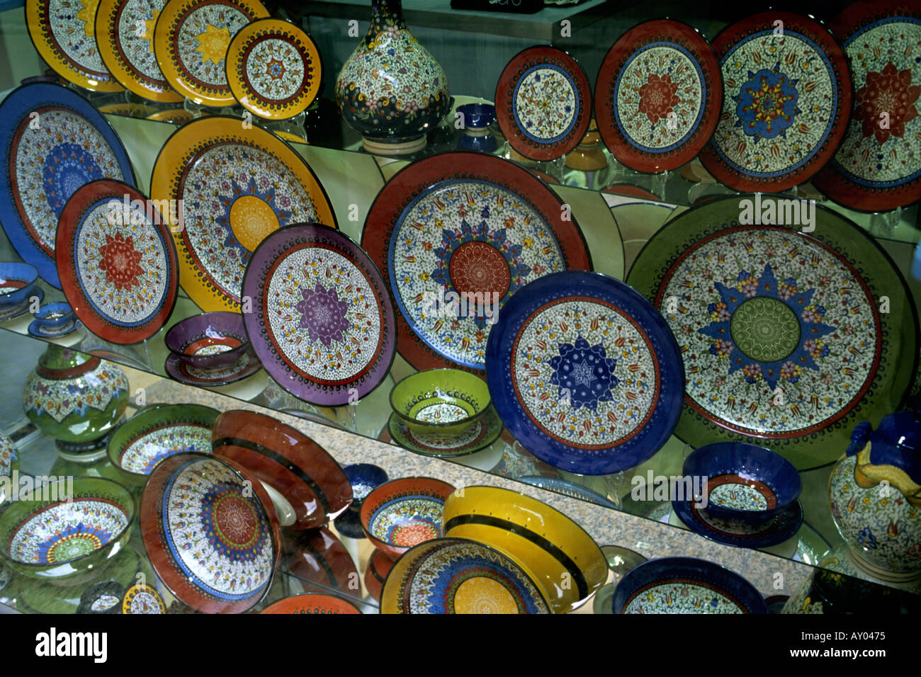 Czech Republic Bohemian Crystal shop Stock Photo - Alamy