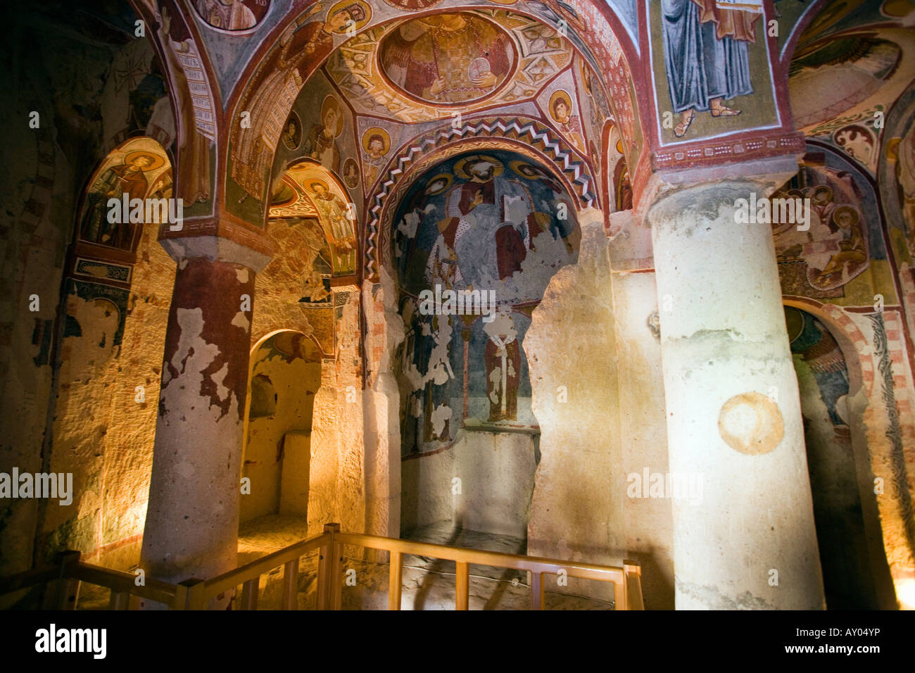 Goreme Open Air Museum, Elmali (Apple) Church, 11th century, Cappadocia ...