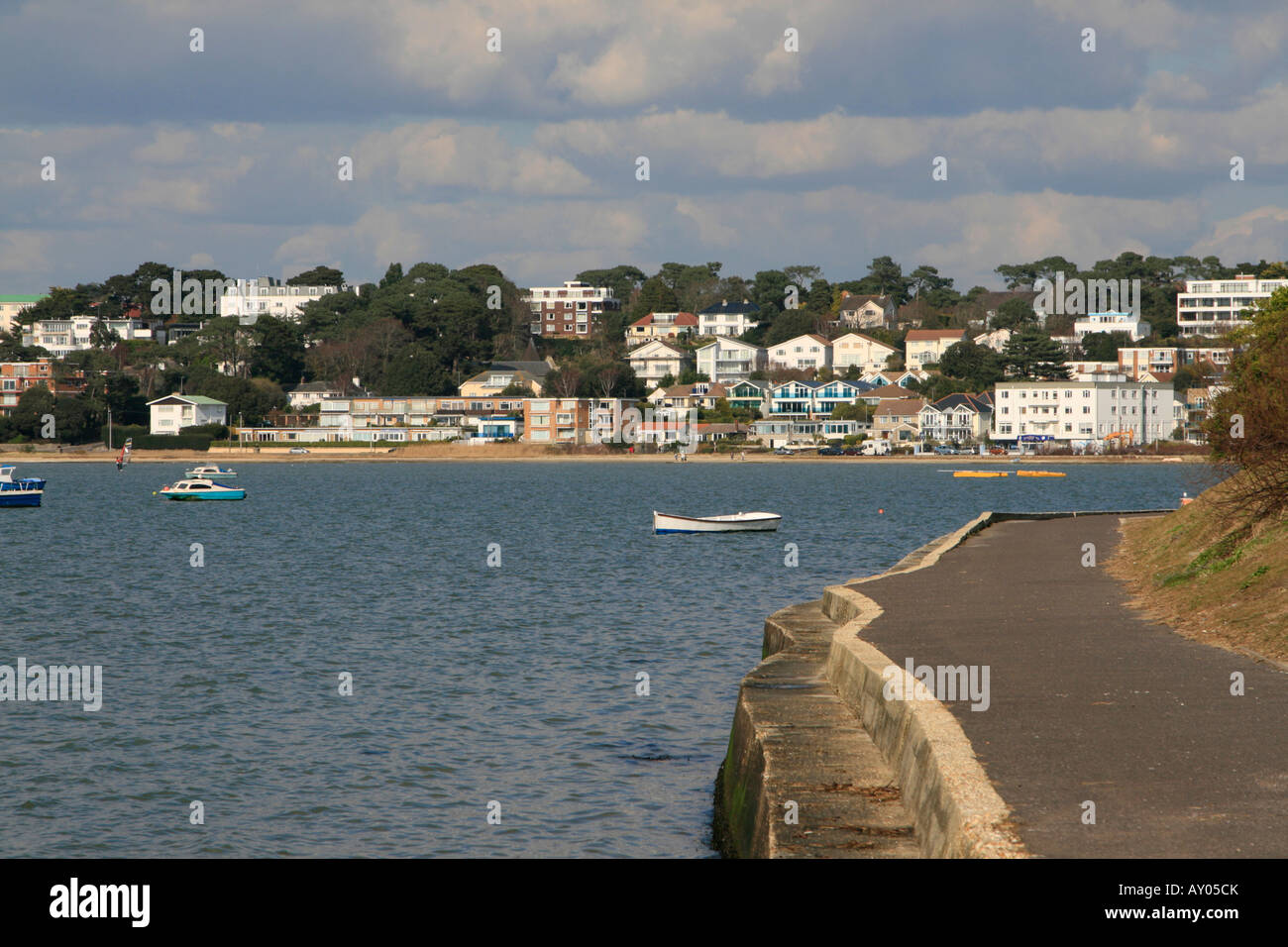 sandbanks peninsula poole dorset southern england uk gb Stock Photo - Alamy