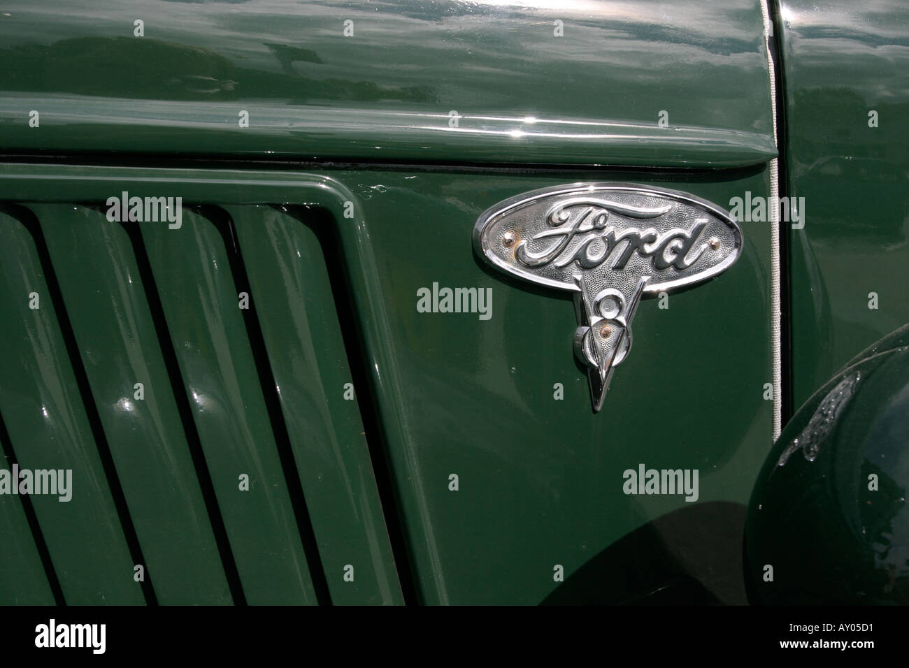 Old symbol of Ford truck Stock Photo - Alamy