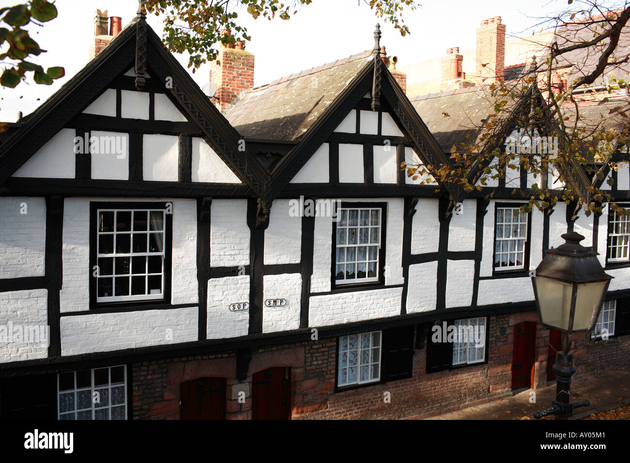 Architecture in Chester Cheshire England Stock Photo - Alamy