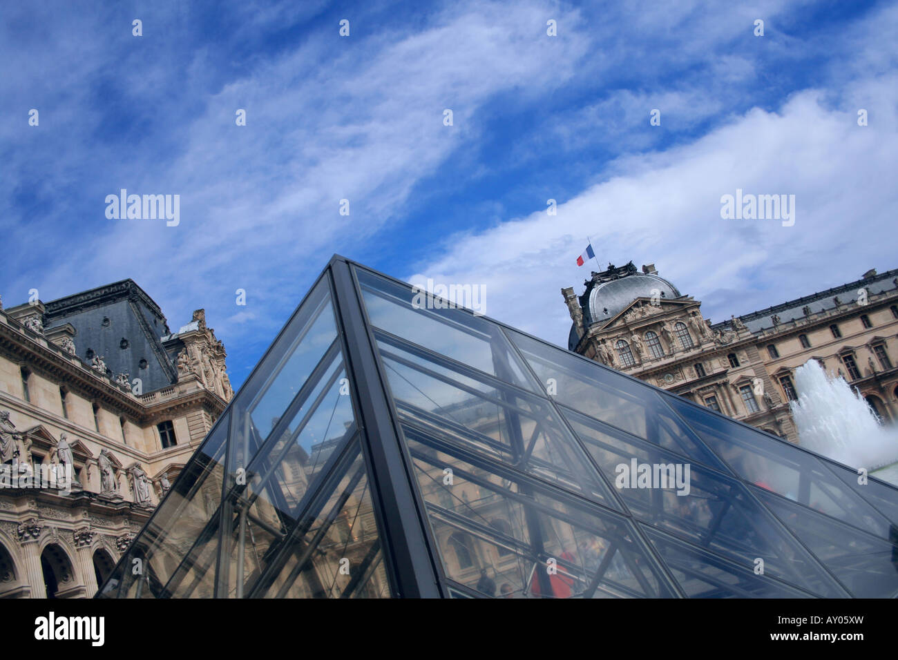 Beauty of Louvre Paris France Stock Photo - Alamy