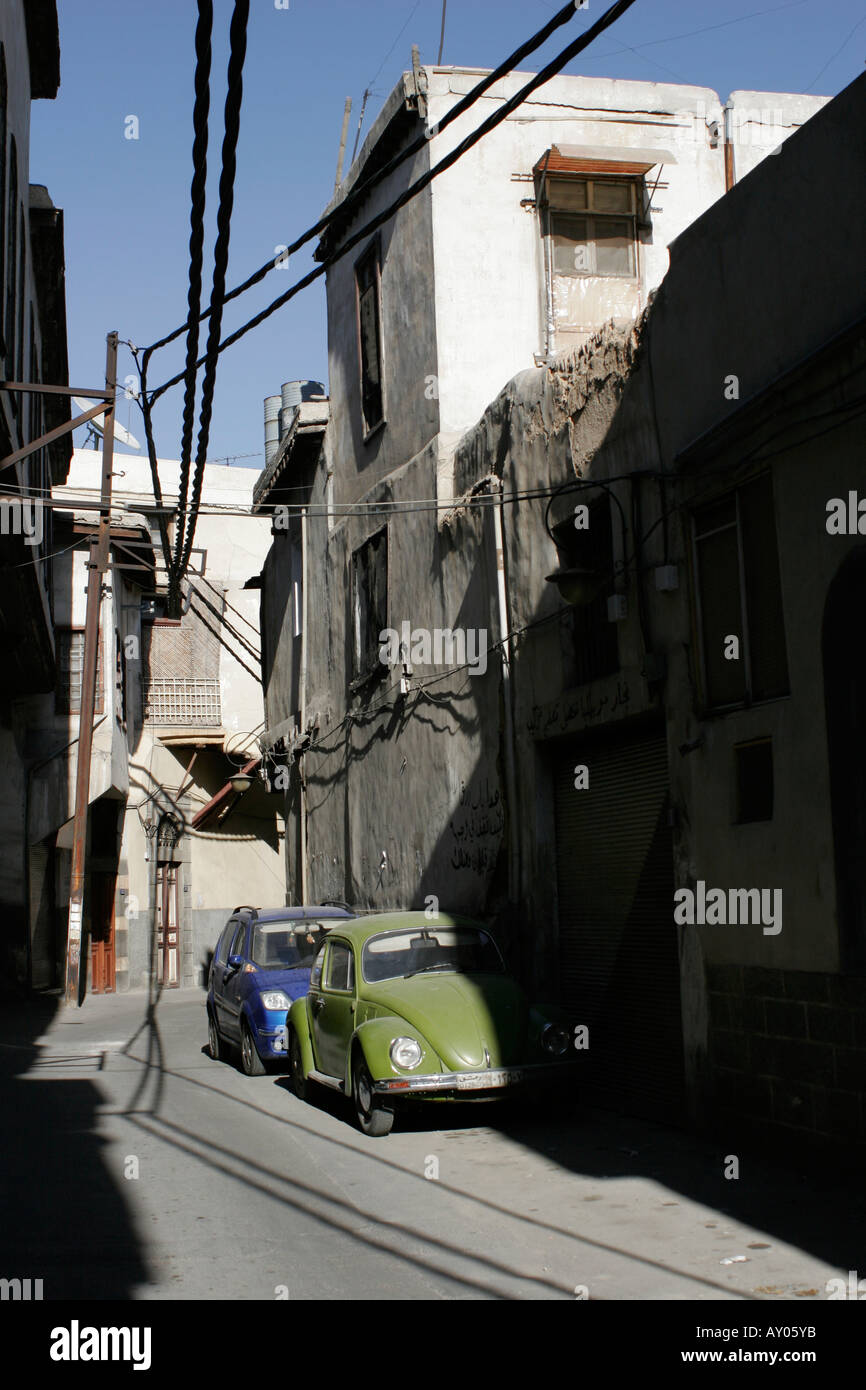 Old town in Damascus, Syria, Middle East Stock Photo - Alamy
