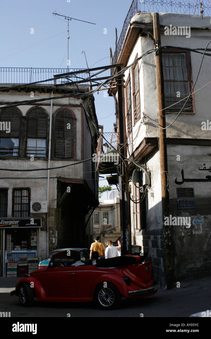 Old town in Damascus, Syria, Middle East Stock Photo - Alamy