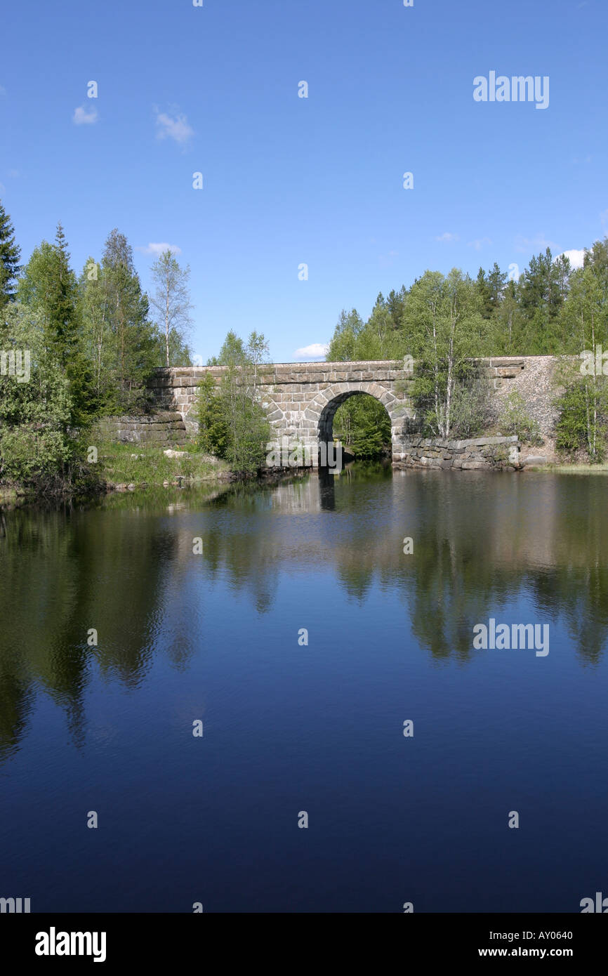 small railroad bridge Stock Photo - Alamy