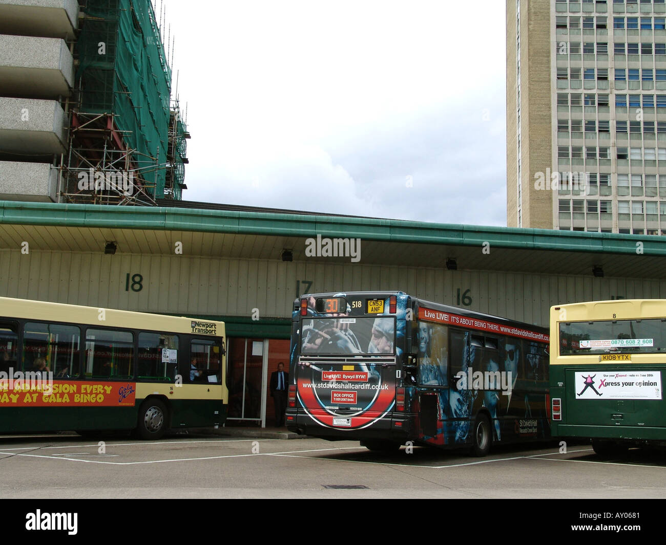 Newport bus station newport wales hi-res stock photography and images ...
