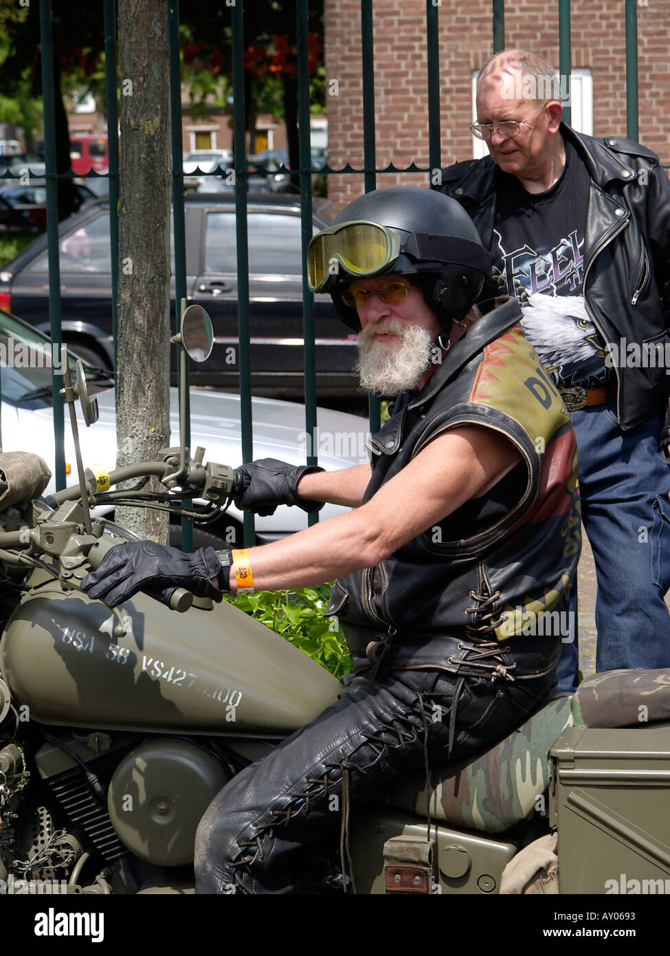 Harley Biker Beard
