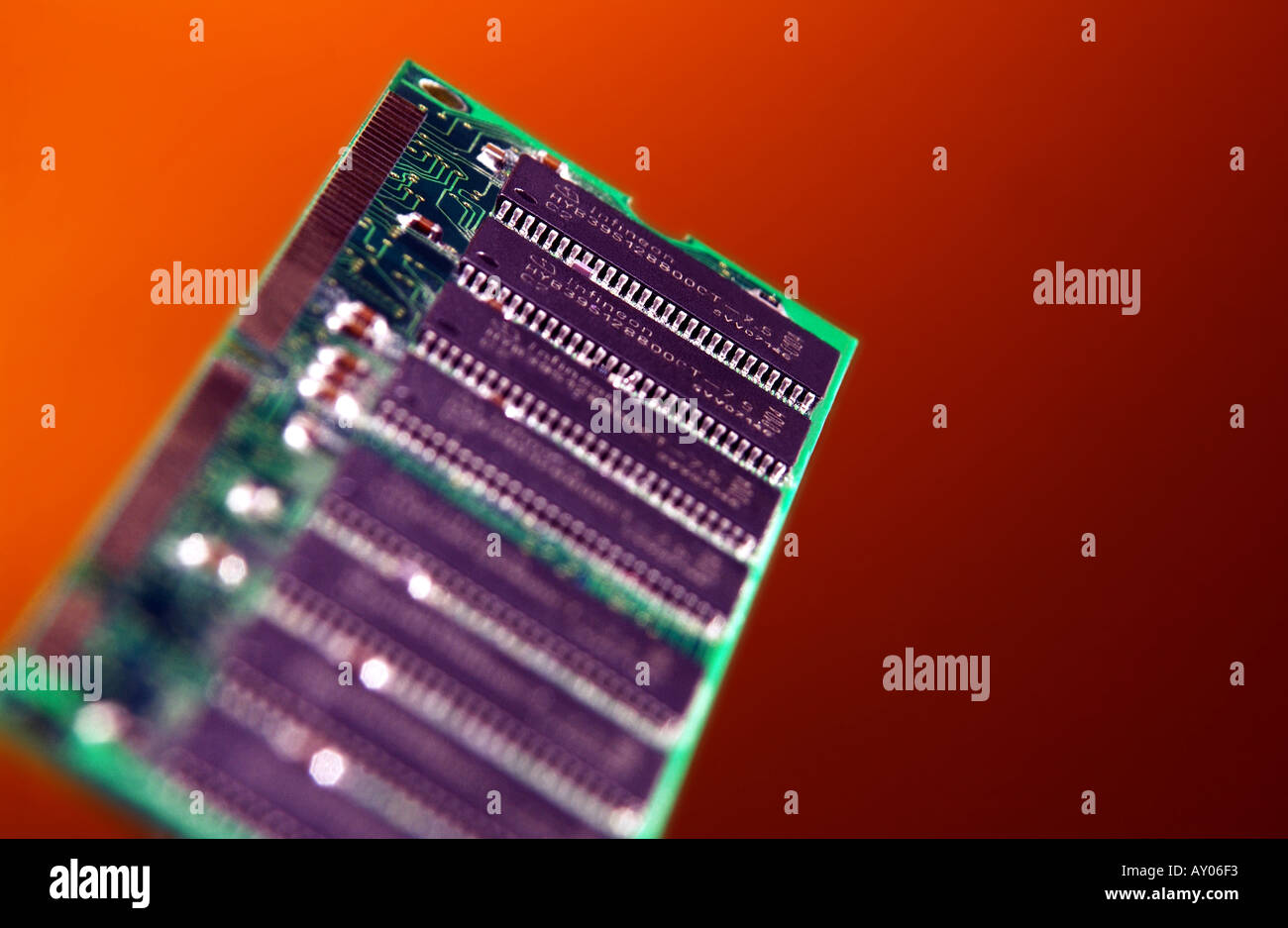 Contemporary close up image of PC RAM Stock Photo - Alamy