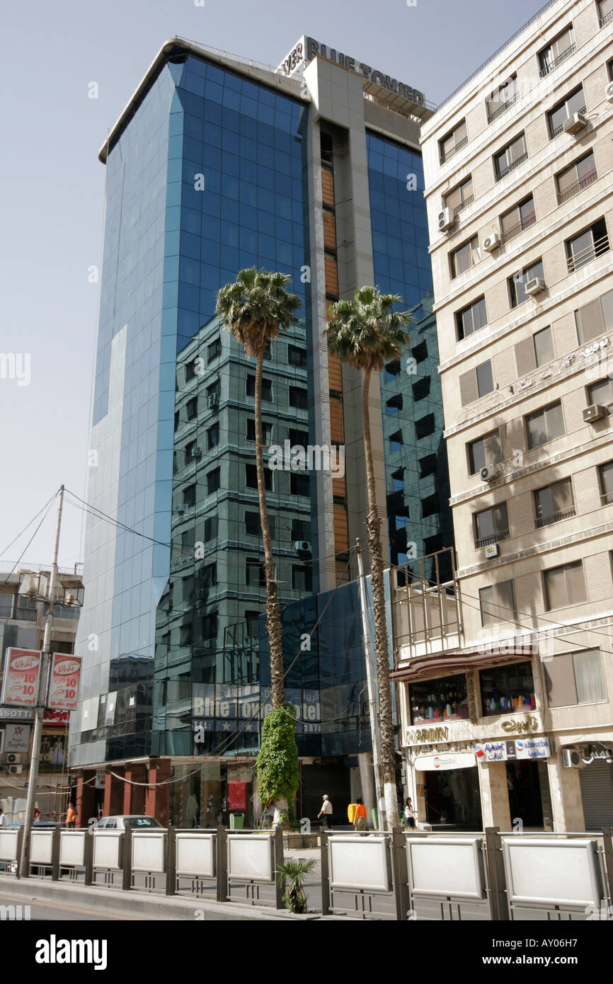 Modern streets of Damascus, Syria, Middle East Stock Photo - Alamy