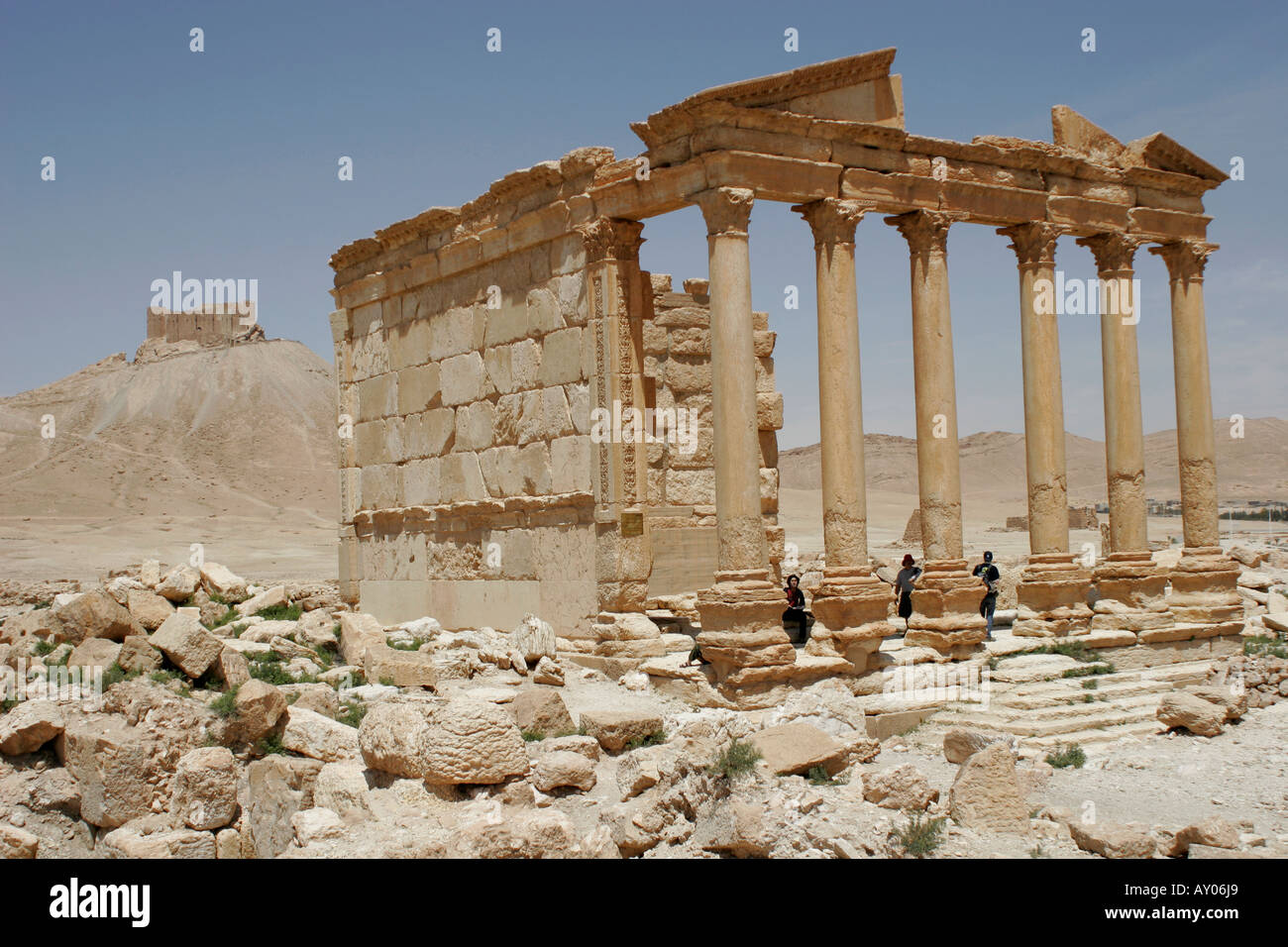 Palmyra syrian desert hi-res stock photography and images - Alamy