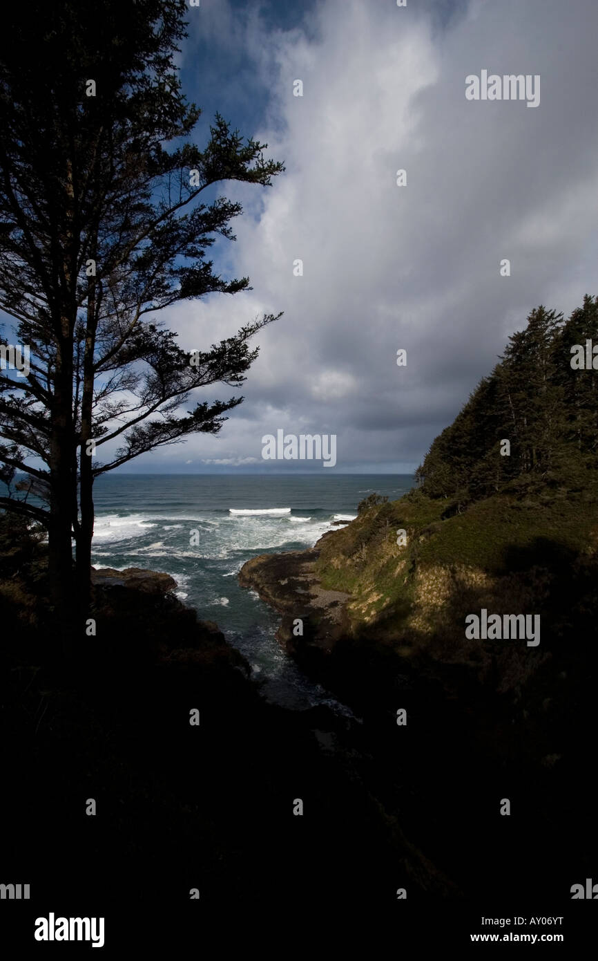 The Devil s Cauldron near Florence, Oregon is shown on March 26, 2008 ...