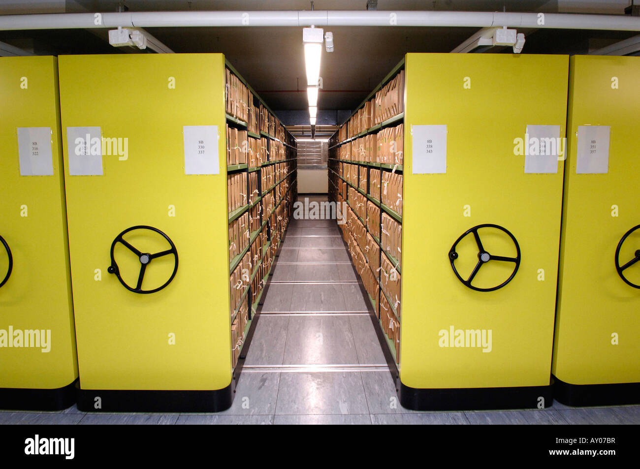 The National Archives records office at Kew near London England Stock ...
