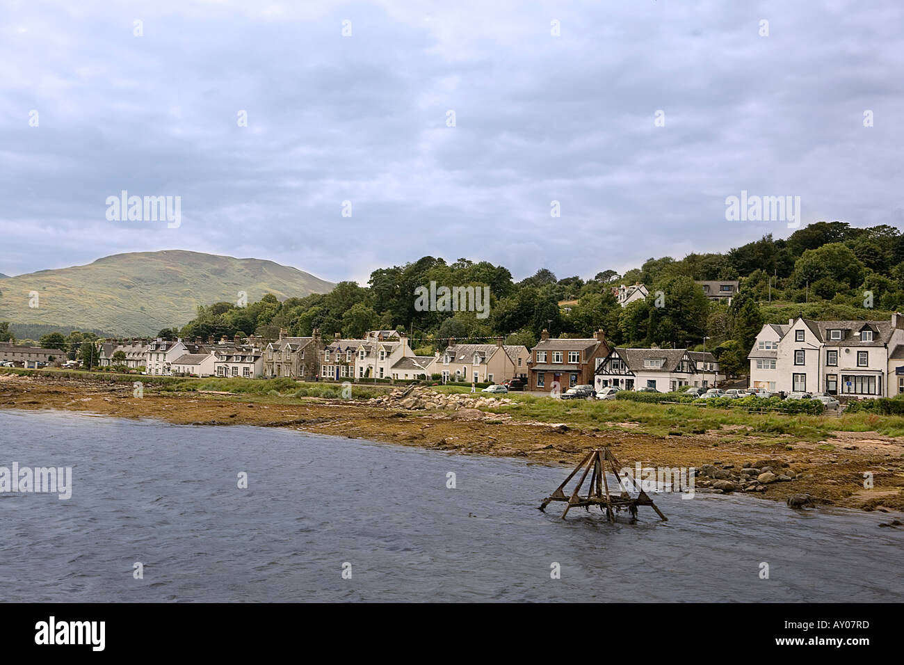 Lamlash village on the Island of Arran in Scotland Stock Photo - Alamy