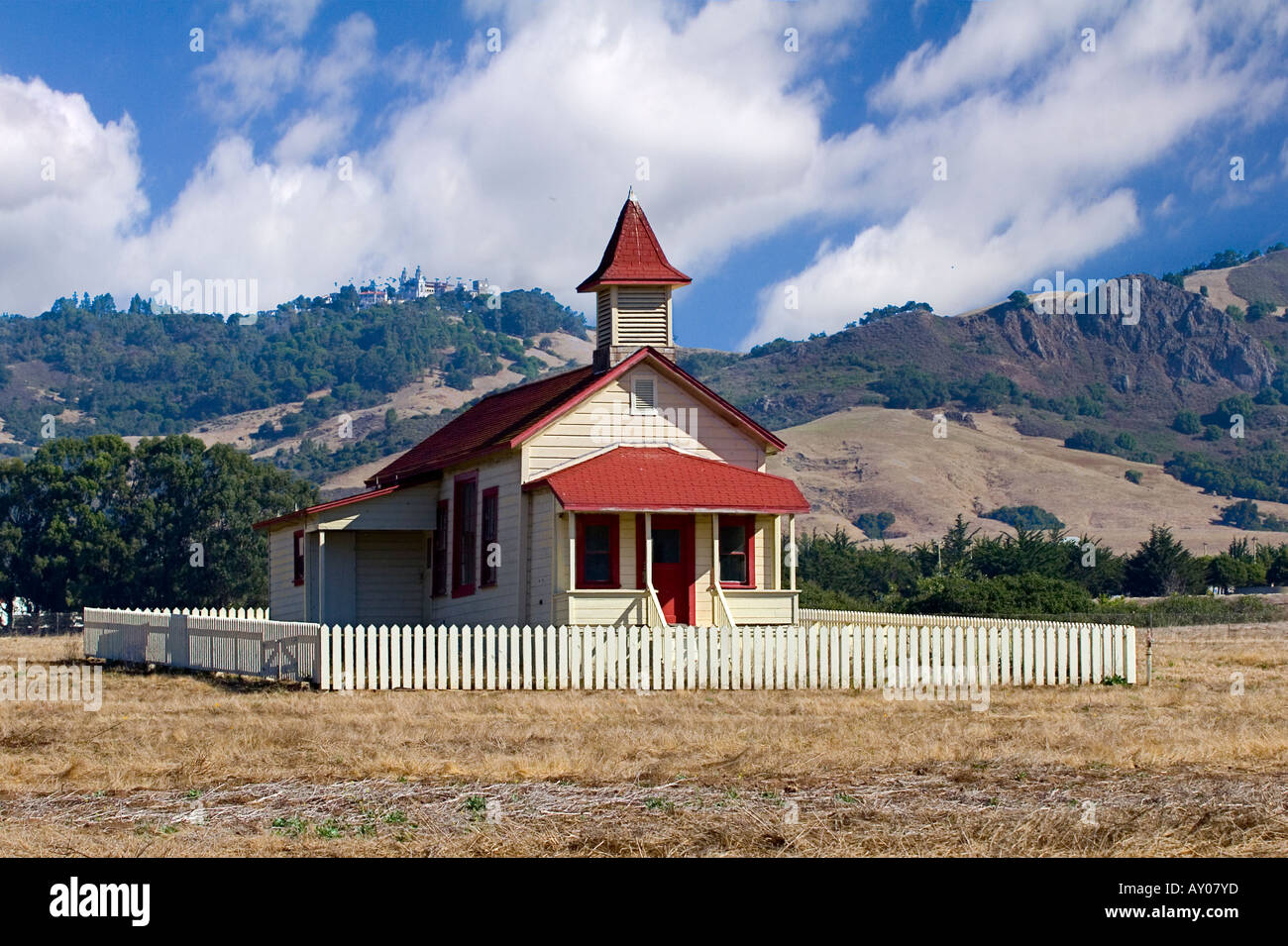 San Simeon homestead Stock Photo - Alamy