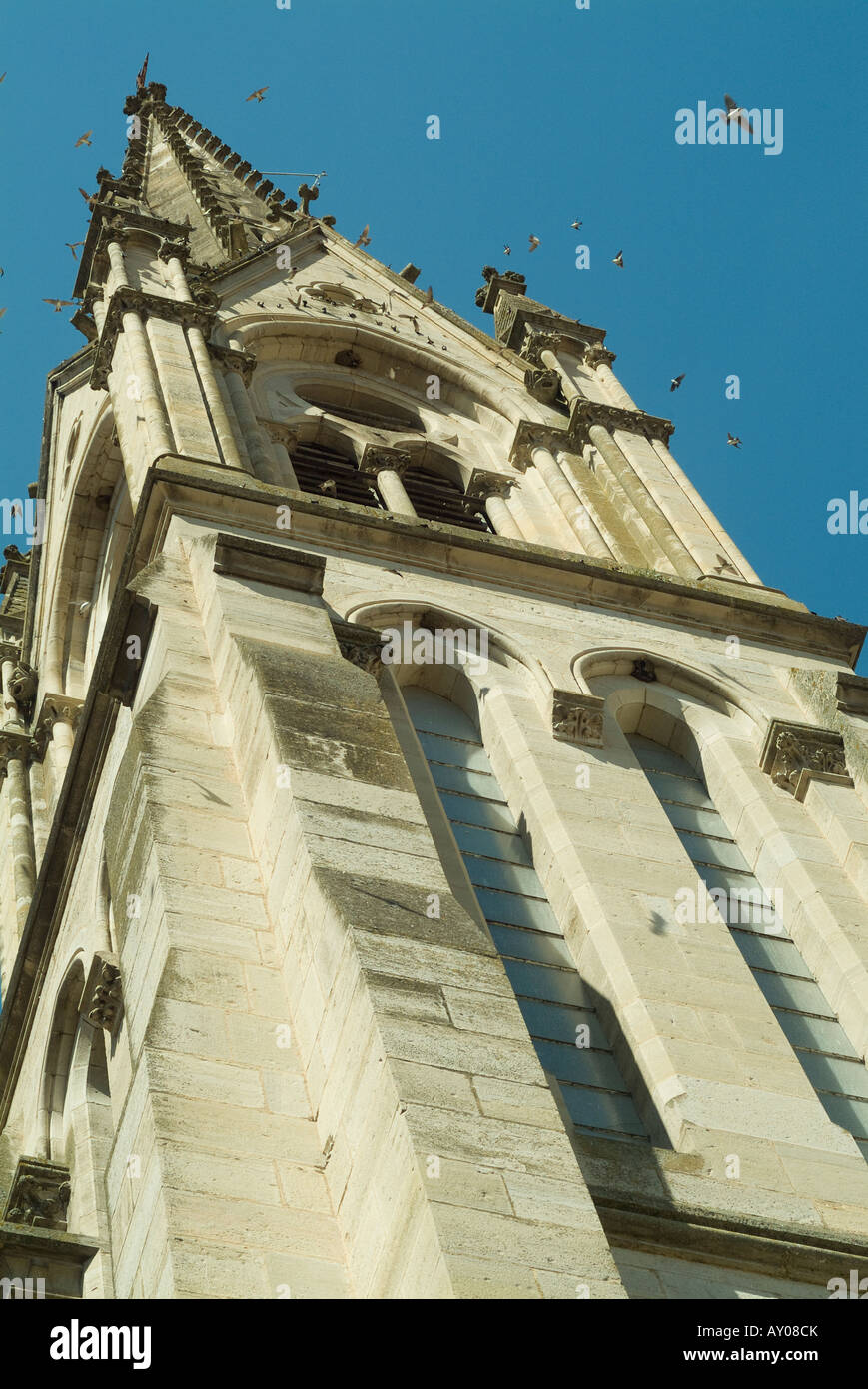Large church bell tower hi-res stock photography and images - Alamy
