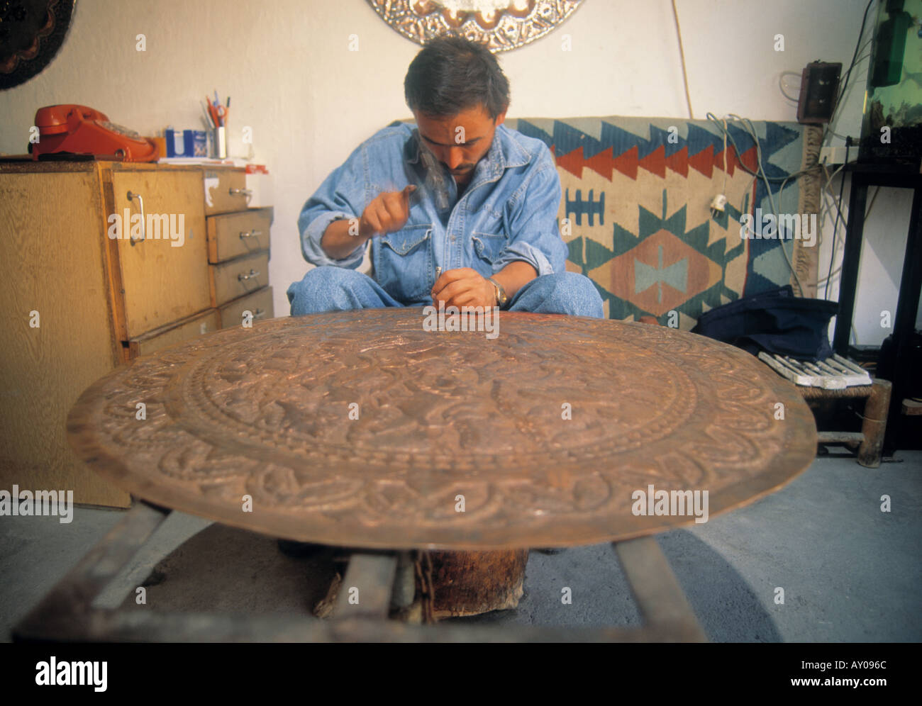 Coppersmith hi-res stock photography and images - Alamy