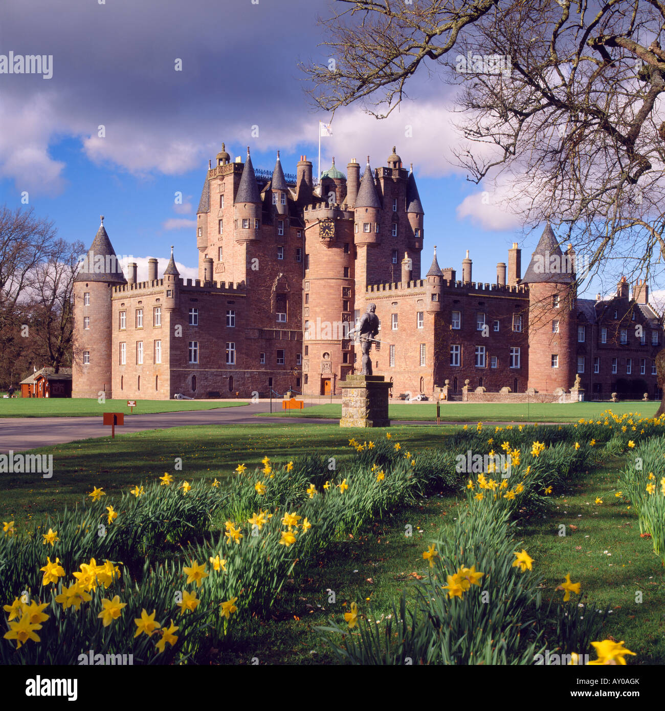 Glamis Castle, Angus, Scotland, UK Stock Photo - Alamy