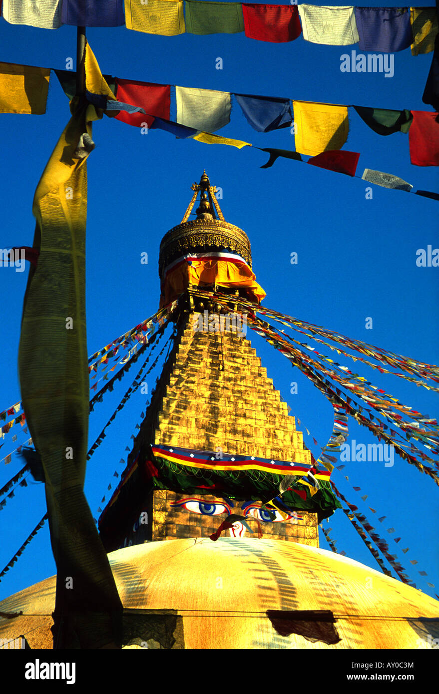 Bodhnath stupa katmandu hi-res stock photography and images - Alamy