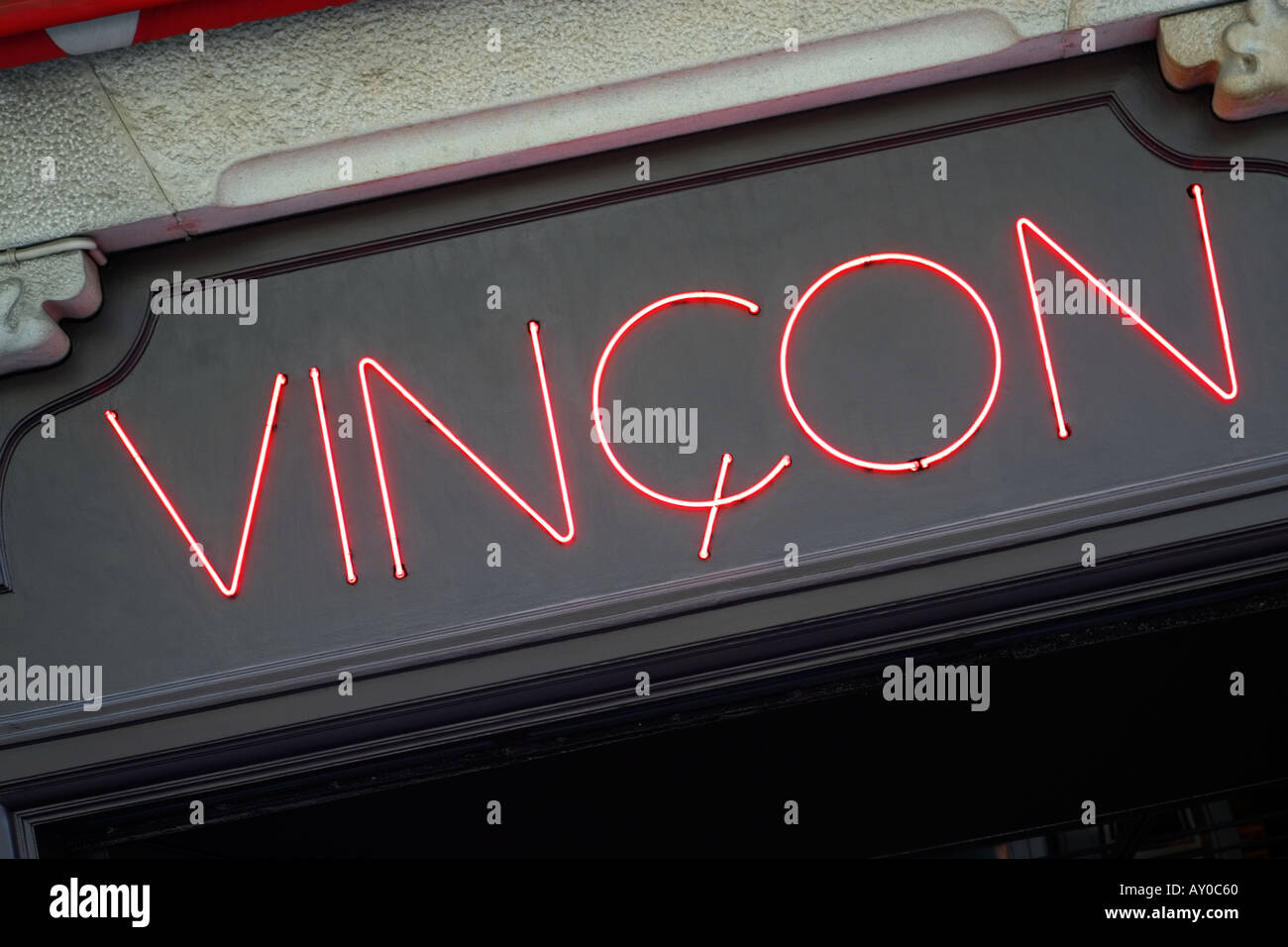 Vincon Shop Barcelona Spain Stock Photo - Alamy