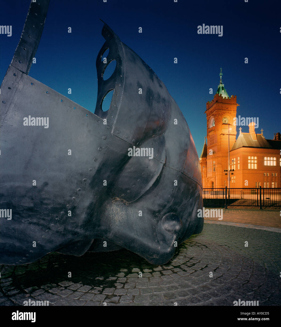Pierhead and Seamans Memorial Cardiff Wales UK CC Stock Photo - Alamy