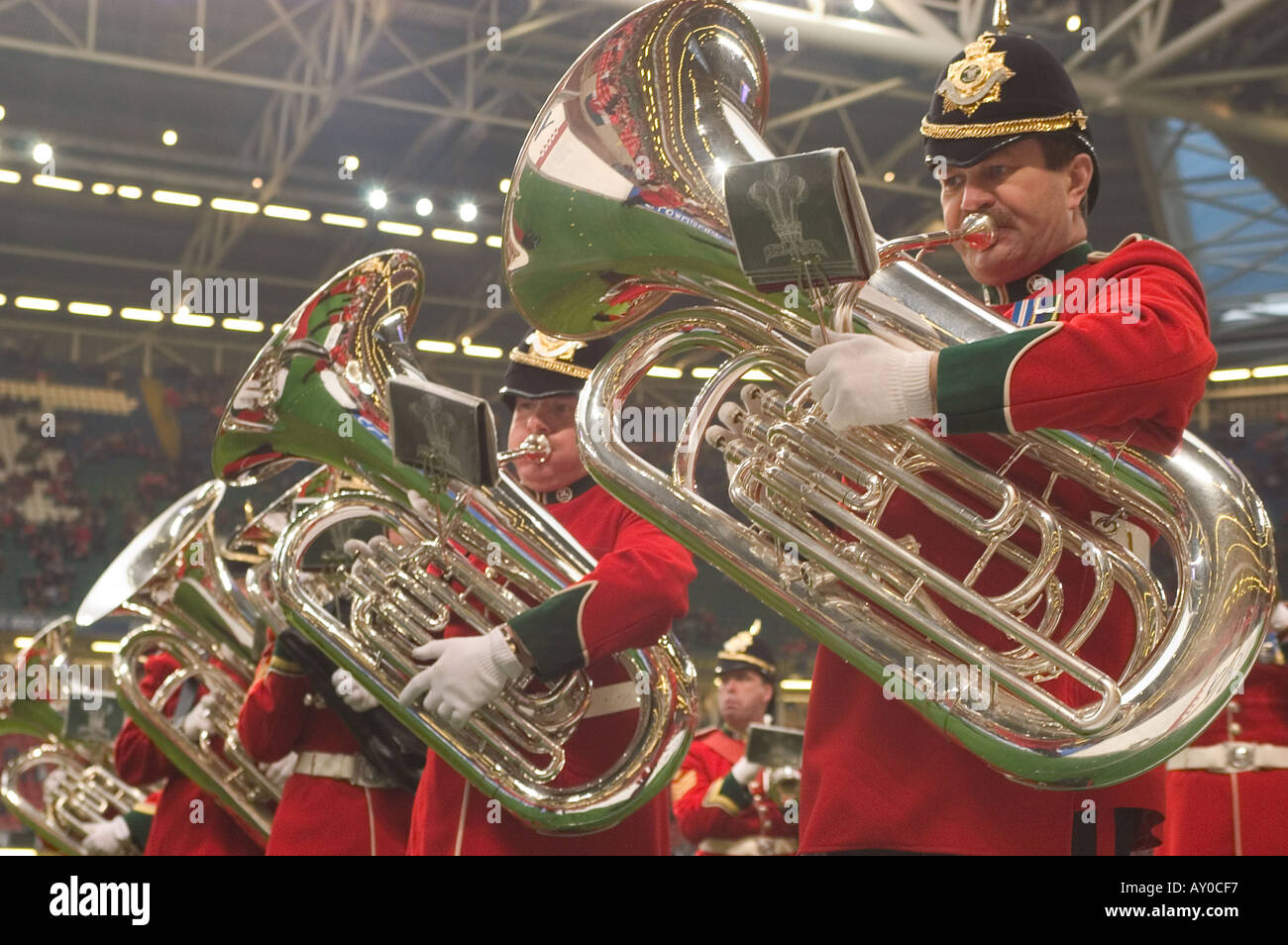 Royal welsh regimental band hi-res stock photography and images - Alamy