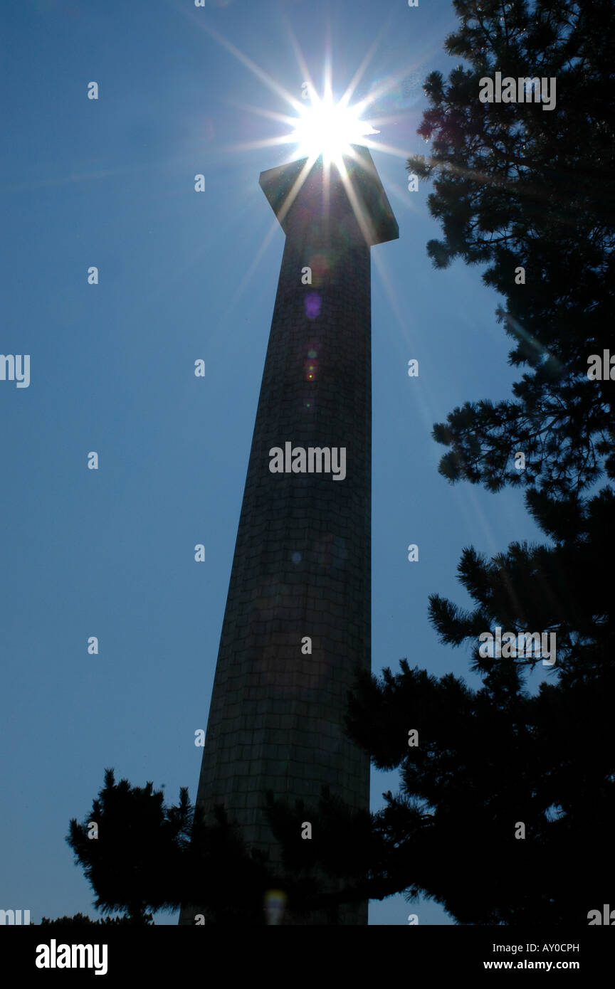 south bass island ohio, perry's peace memorial monument Stock Photo - Alamy