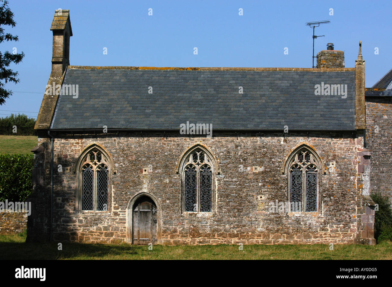 Ayshford Chapel near Tiverton Devon Built in the late middle ages and ...