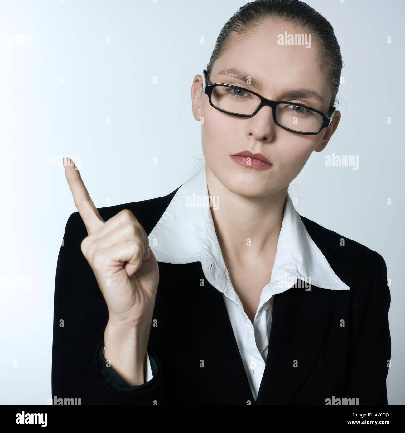 Strict woman hi-res stock photography and images - Alamy