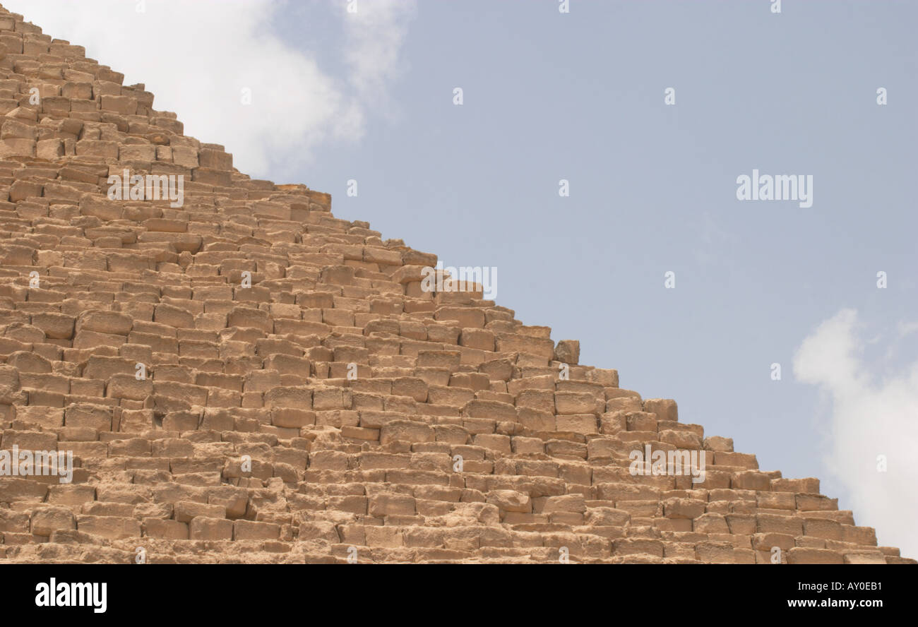 Menkaure Mycerinus Pyramid Giza Plateua Egypt Stock Photo - Alamy
