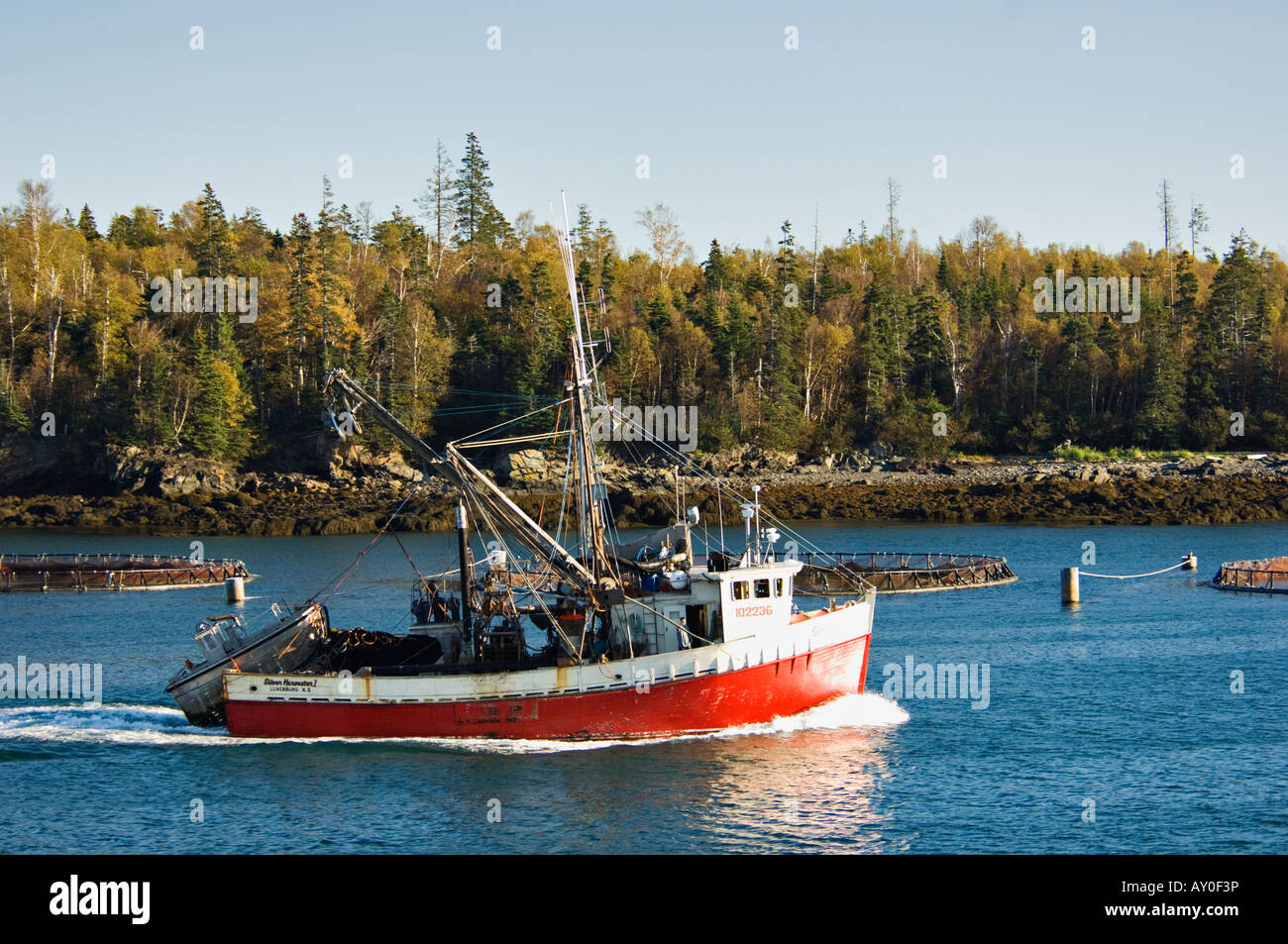Fish net trawler catch hi-res stock photography and images - Alamy