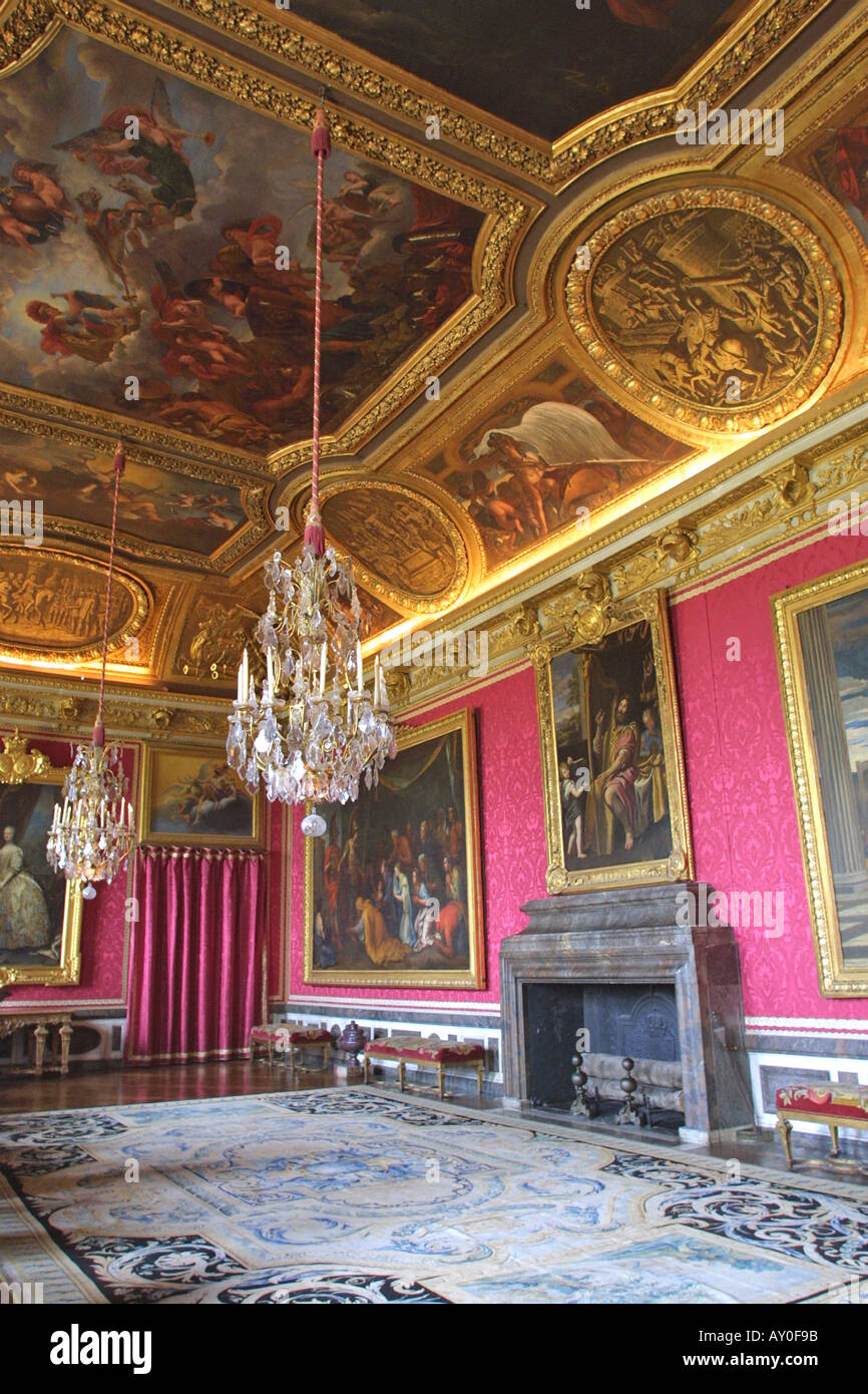 The Mars Room Palace of Versailles Paris France Stock Photo - Alamy