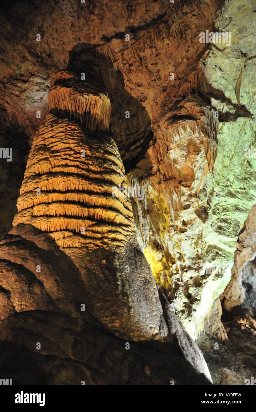 Mexico column in cave hi-res stock photography and images - Alamy