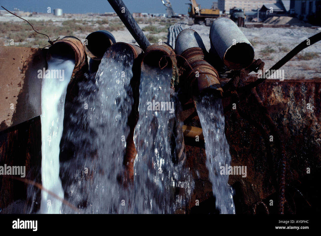 Discharging water overflowing hi-res stock photography and images - Alamy