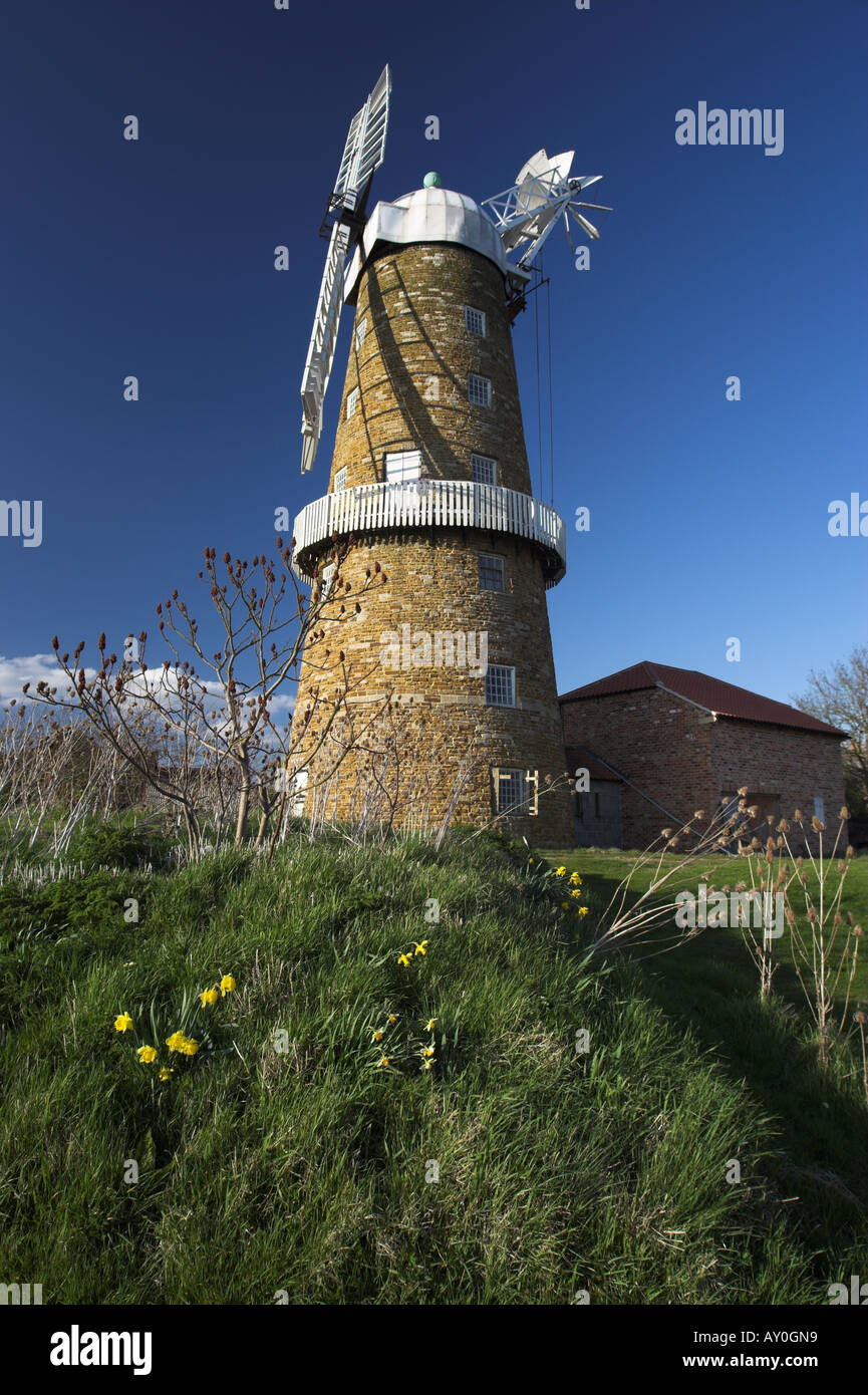 Whissendine Windmill, Rutland, England, UK Stock Photo - Alamy