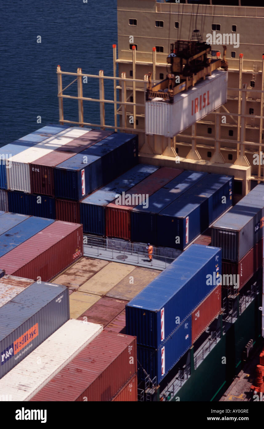 Laem chabang container port thailand hi-res stock photography and ...