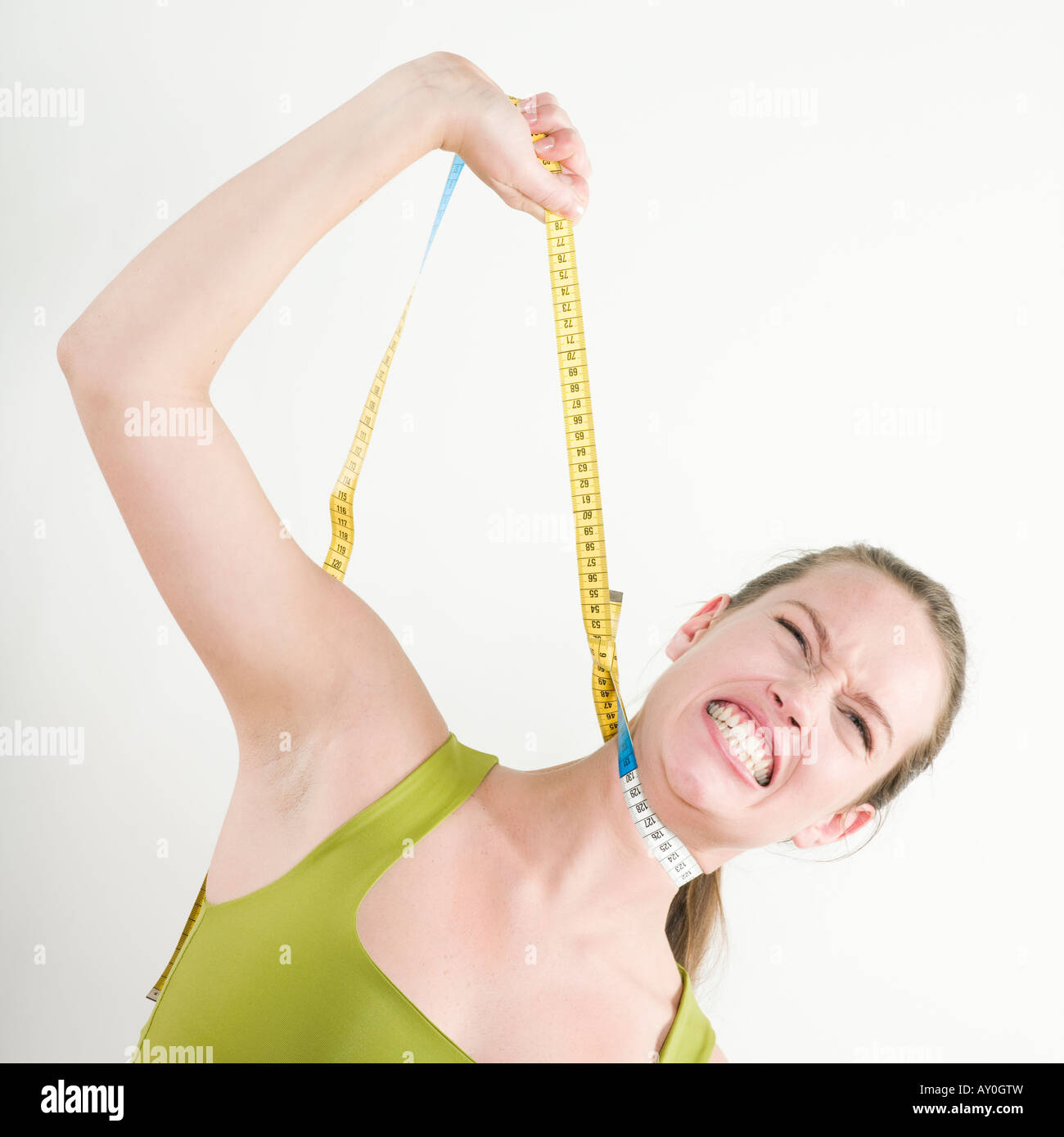 Strangling frustration hi-res stock photography and images - Alamy