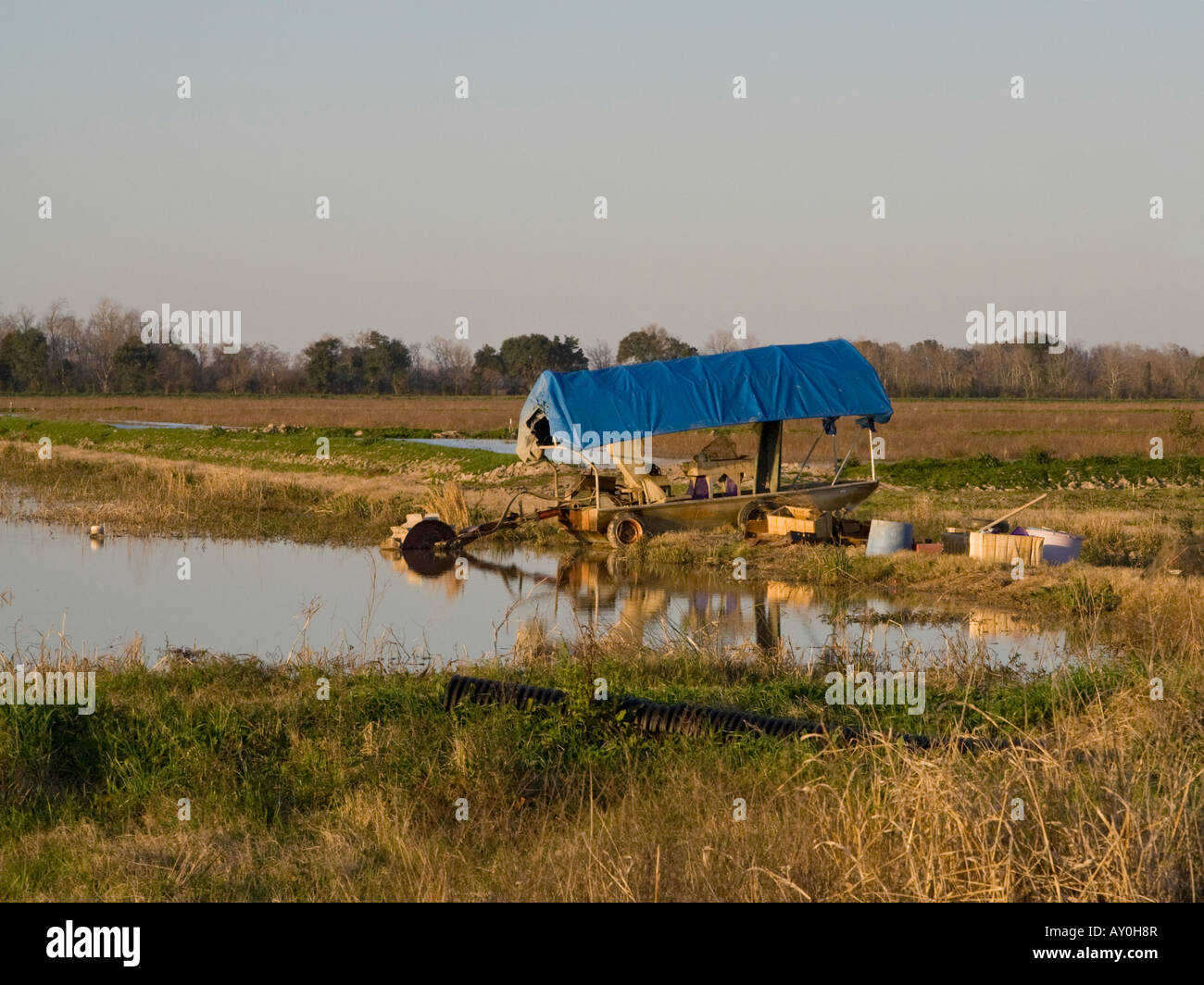Crawfish boat hi-res stock photography and images - Alamy