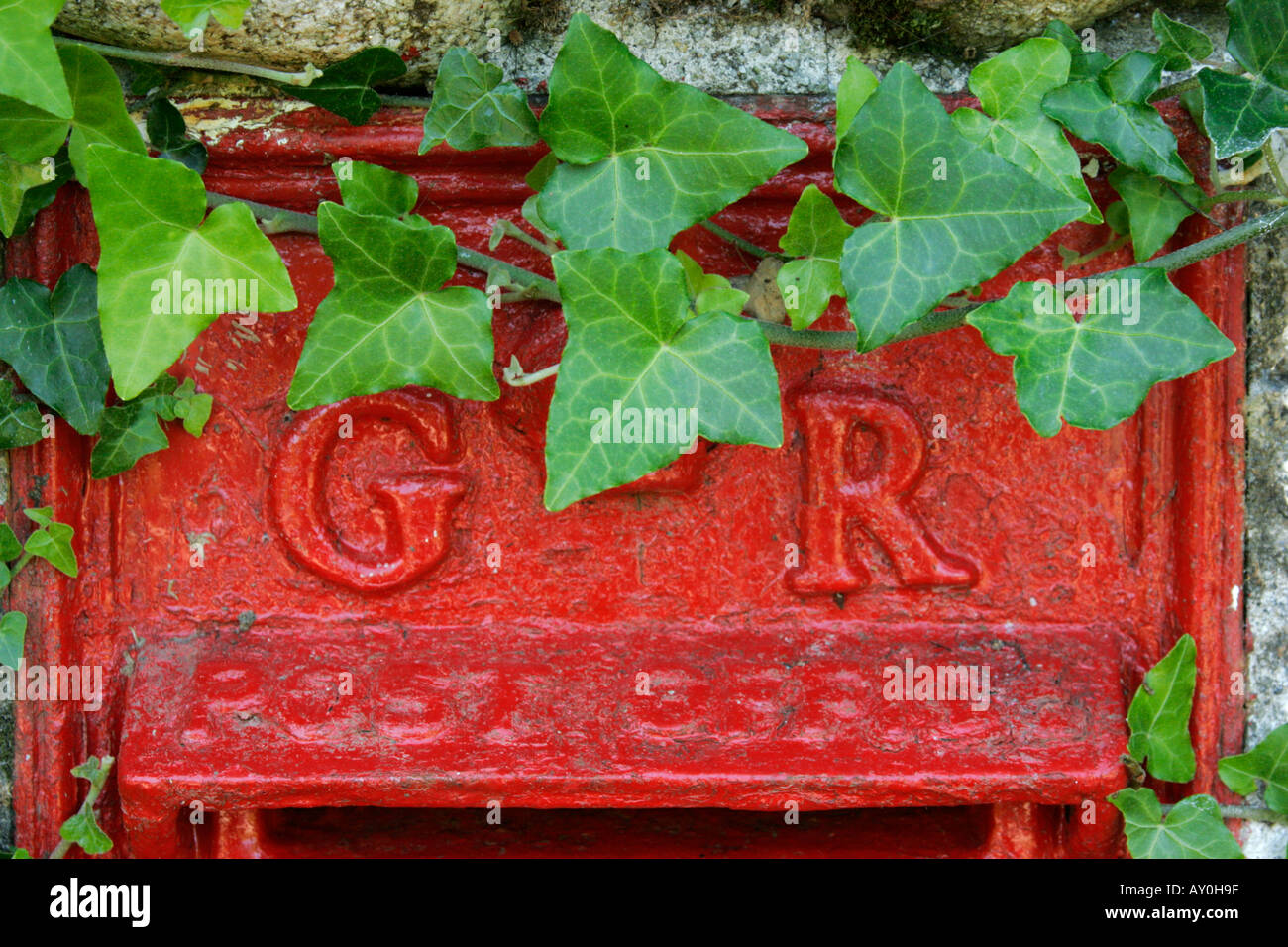 King george v post box hi-res stock photography and images - Alamy