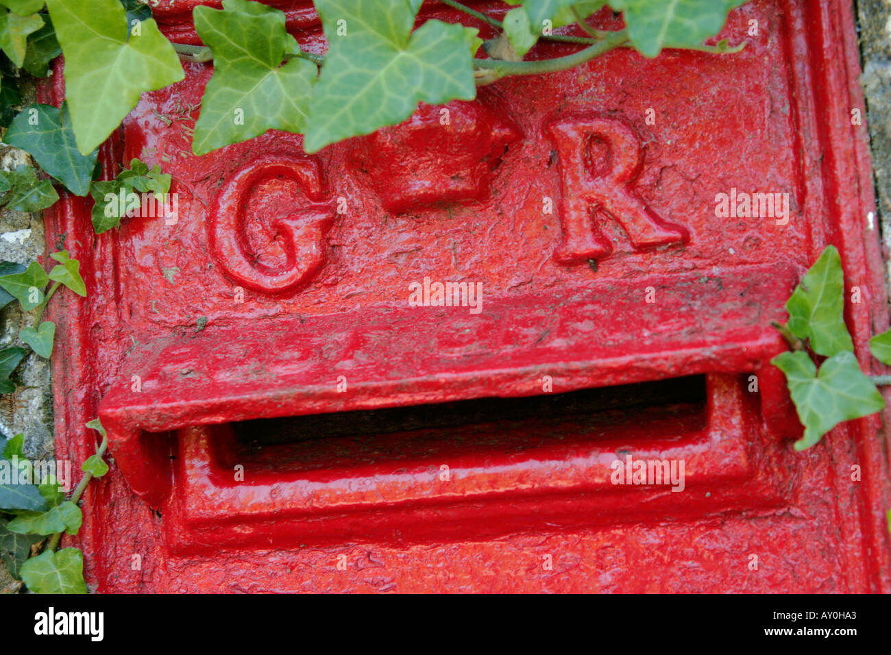 King george v post box hi-res stock photography and images - Alamy