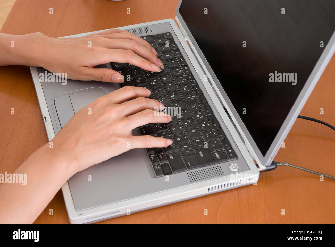 Computer typing hi-res stock photography and images - Alamy
