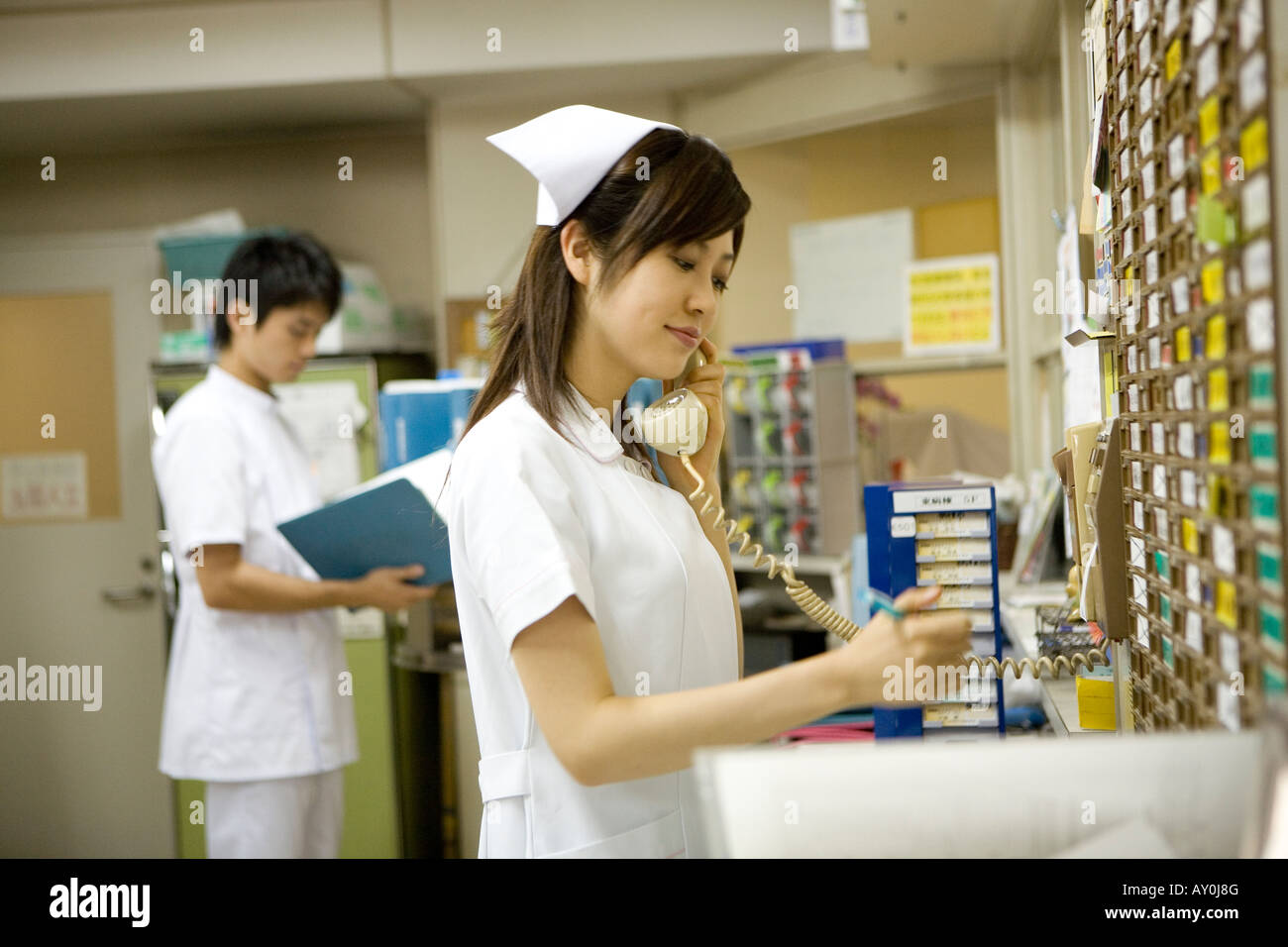 Japanese nurses hi-res stock photography and images - Alamy