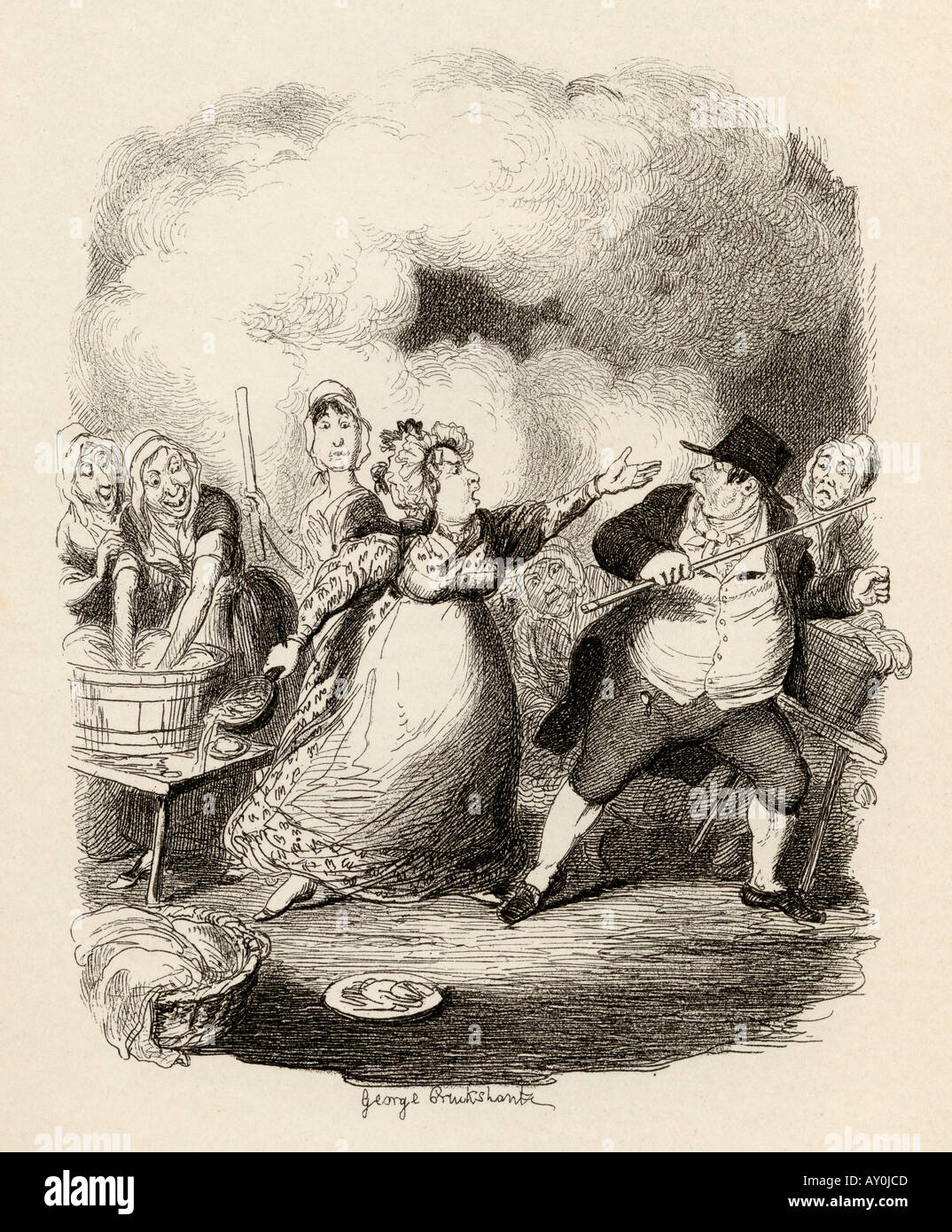 Mr Bumble degraded in the eyes of the paupers. From the book The ...